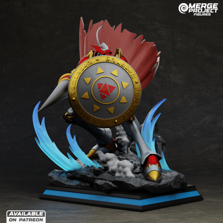 Desire FX 3d models | Merge Project Figures – Digimon – Gallantmon – 3D ...