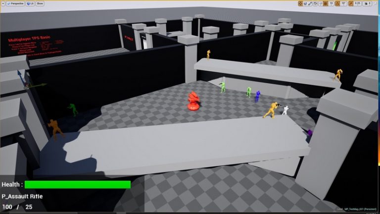 Desire FX 3d models | Multiplayer TPS Basic – Unreal Engine