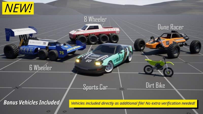 Desire FX 3d models | RKVA Rigless Kinematic Vehicle Animation – Unreal ...