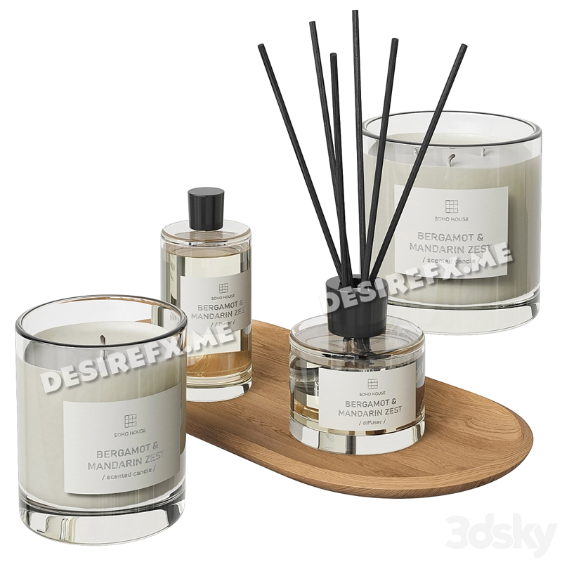 Desire FX 3d models | Soho Home aroma set – 3D Model