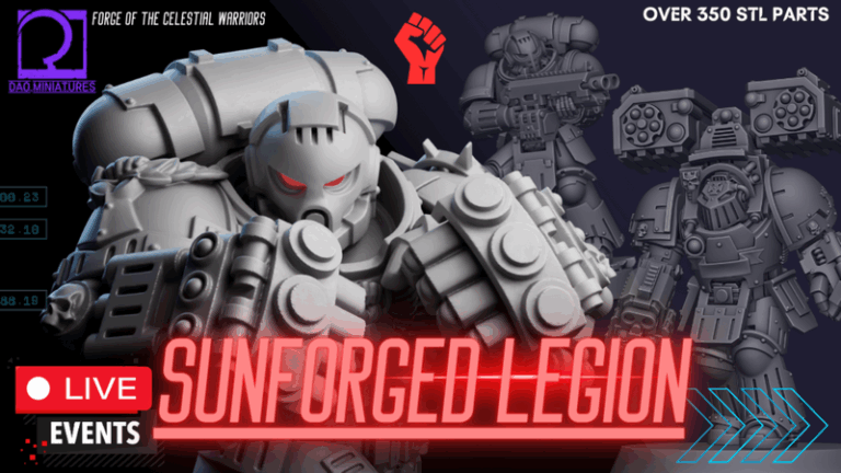 Desire FX 3d models | Sunforged Legion – Forge of the Celestial ...