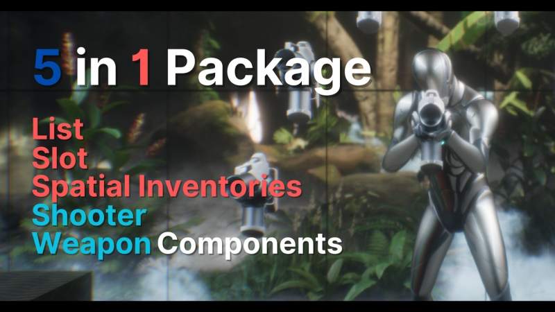 Desire FX 3d models | Ultra Components – Inventory and Shooter Systems – Unreal Engine