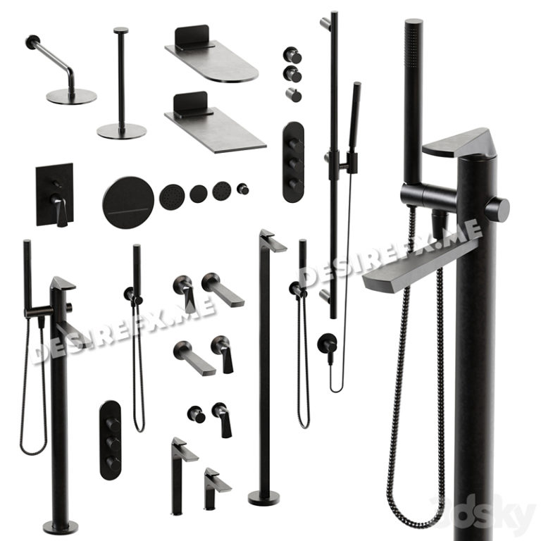 Desire FX 3d models | VENTAGLIO shower faucet – 3D Model