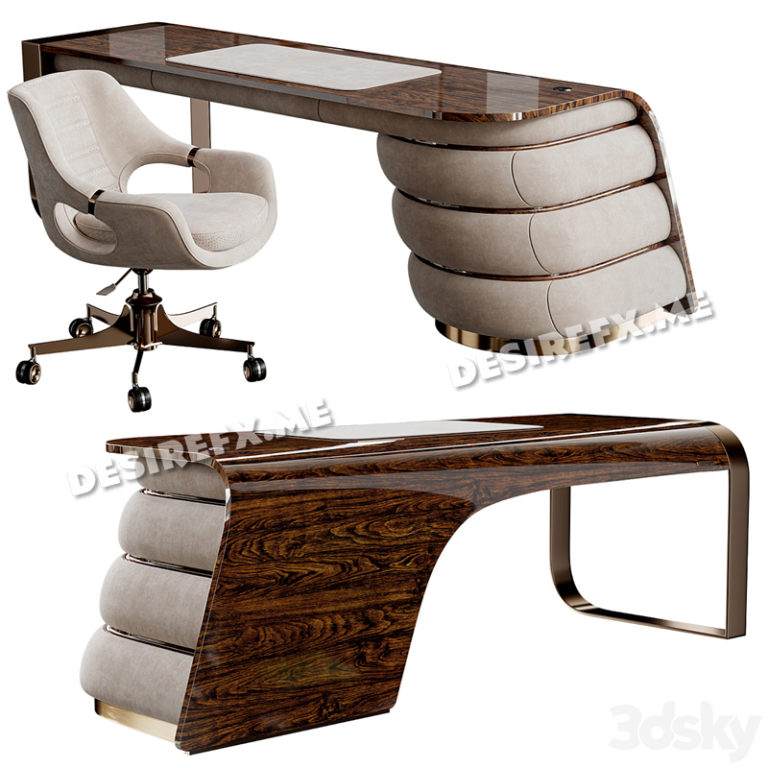 Desire FX 3d models | Visionnaire Arrakis Stilgar office – 3D Model