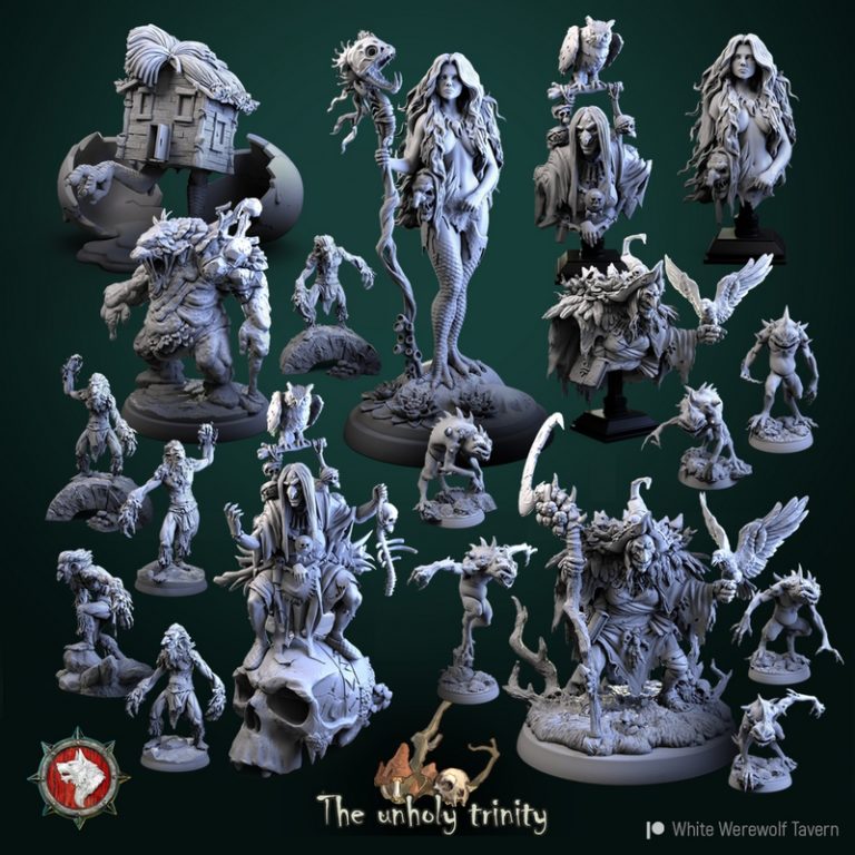 Desire FX 3d models | White Werewolf Tavern – The Unholy Trinity – 3D ...