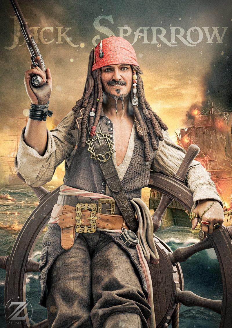 Desire FX 3d models | Zenith Studios – Jack Sparrow – 3D Print Model STL