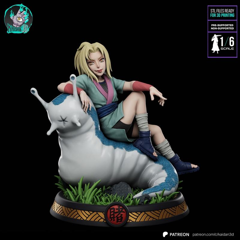 Desire FX 3d models | Young Tsunade NARUTO – 3D Print Model STL