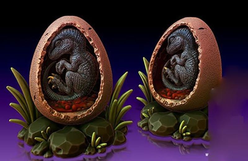 Desire FX 3d models | Hex3D – Baby Raptor – 3D Print Model STL