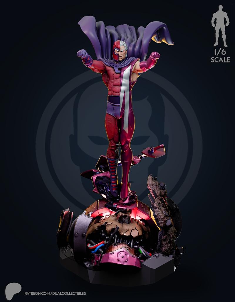 Desire FX 3d models | Dual Collectibles – Magneto – 3D Print Model STL