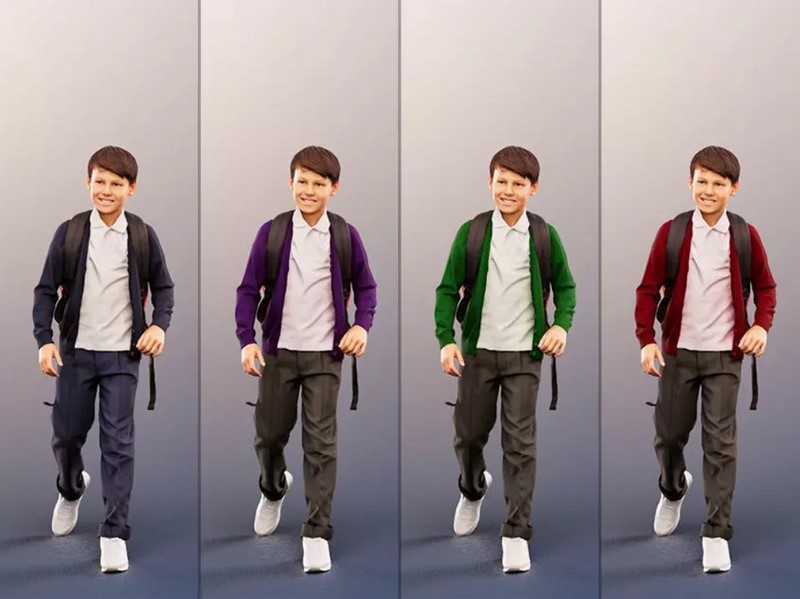 Desire FX 3d models | 4 Texturevariations – Walking Schoolboy Backpack ...