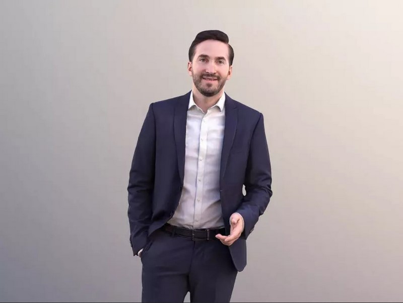 Desire FX 3d models | Standing Business Man 3D model