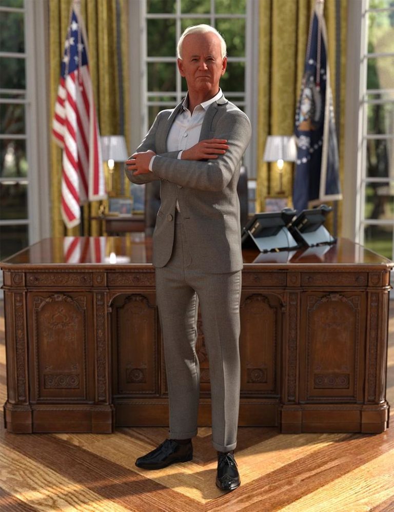 Desire FX 3d models | Commander in Chief Poses for Genesis 9 Base and ...