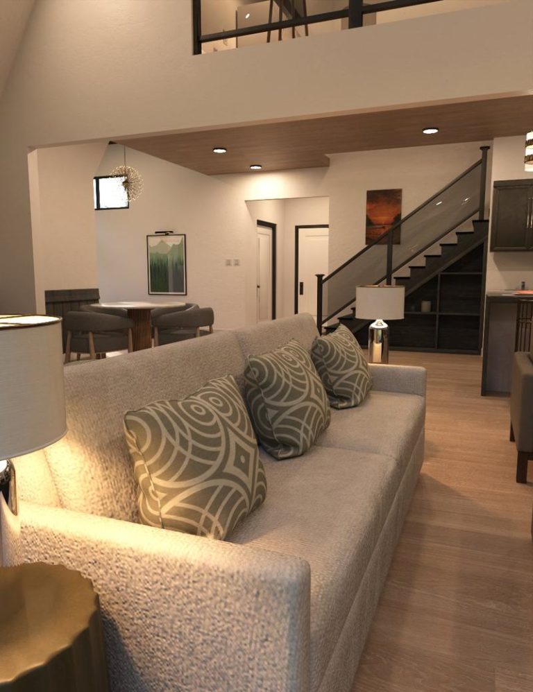 Desire FX 3d models | FG Modern A Frame Cabin