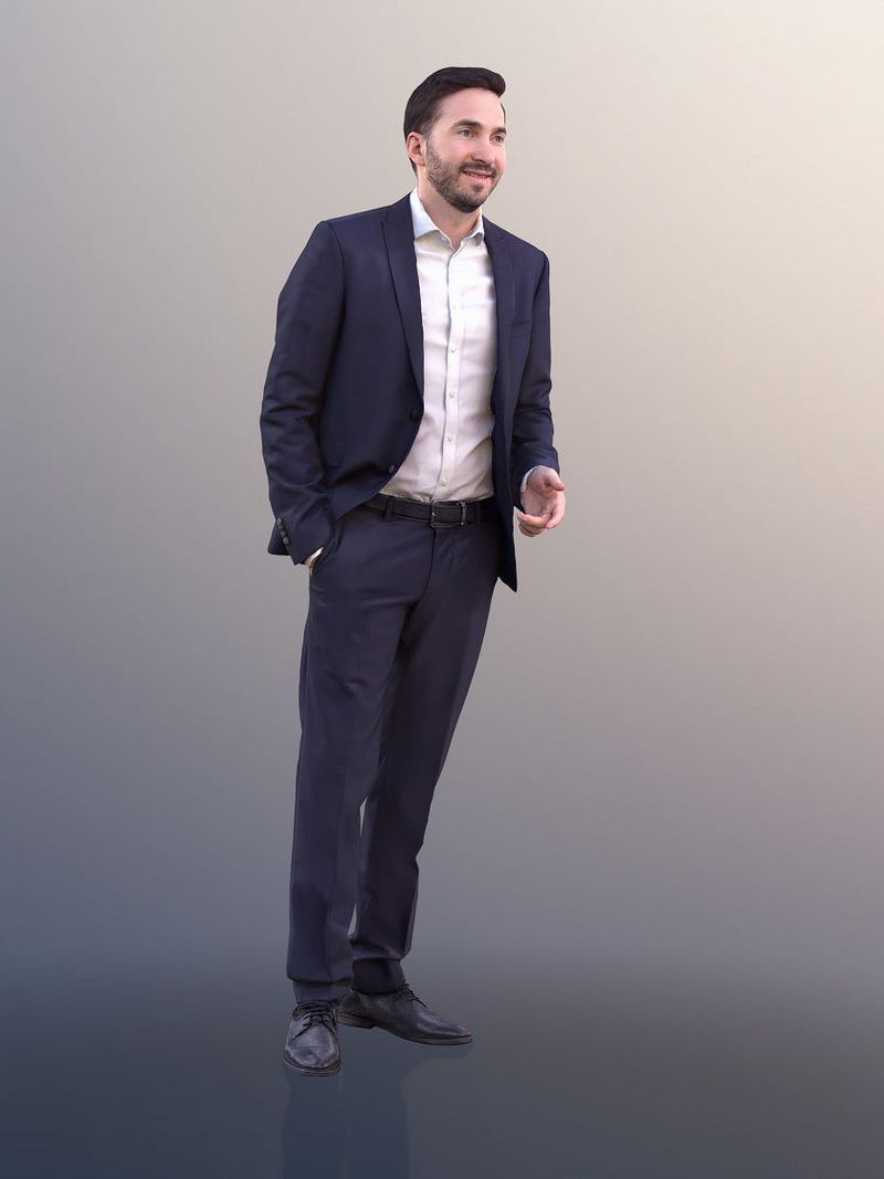 Desire FX 3d models | Standing Business Man 3D model