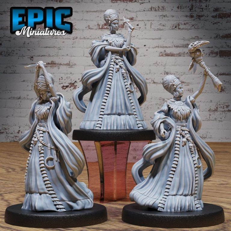 Desire FX 3d models | Epic Miniatures – Forgotten Utopia Set – African ...