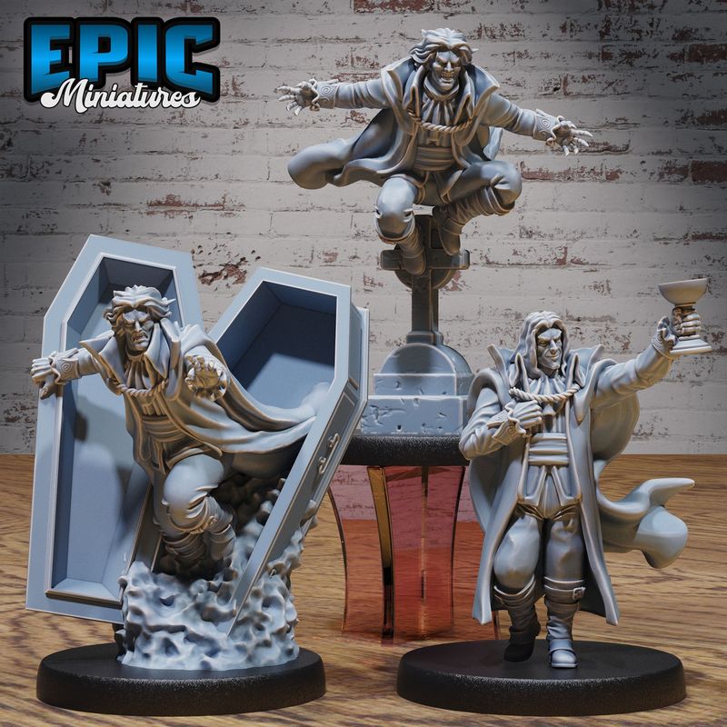 Desire FX 3d models | Epic Miniatures – Vampires Curse Set – Undead ...