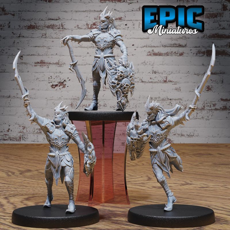 Desire FX 3d models | Epic Miniatures – Vampires Curse Set – Undead ...