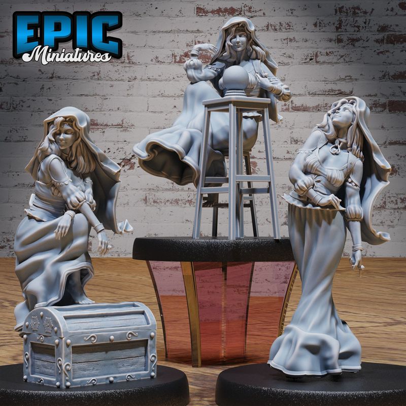 Desire FX 3d models | Epic Miniatures – Vampires Curse Set – Undead ...