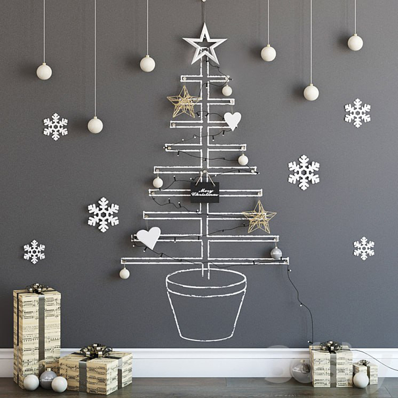 Desire FX 3d models | Christmas set, New Year – 3D Model