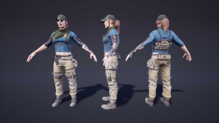 Desire FX 3d models | Adventure Characters (Pack) – Unreal Engine
