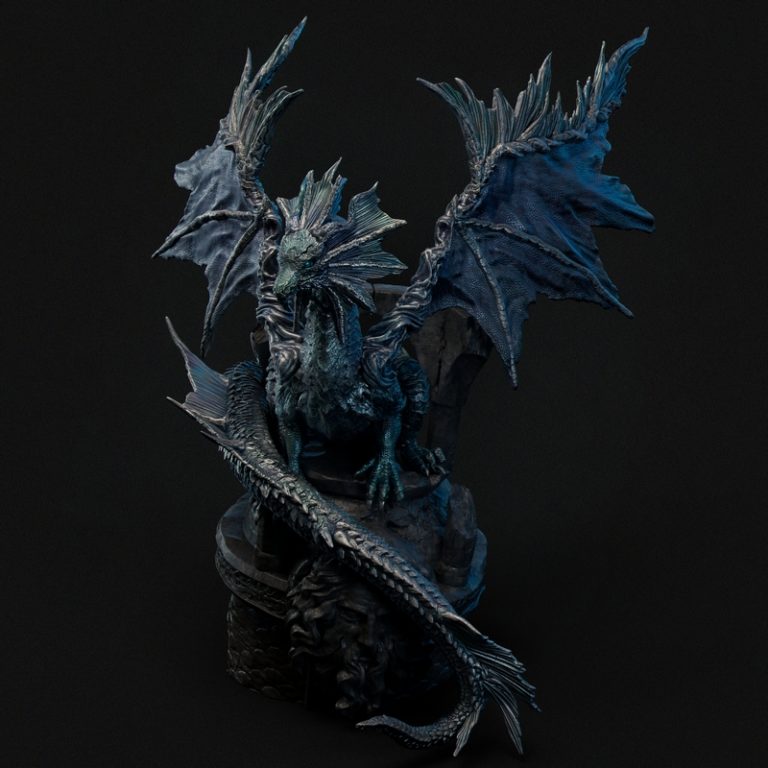 Desire FX 3d models | Bahamut Deity of Dragon Justice the Platinum ...