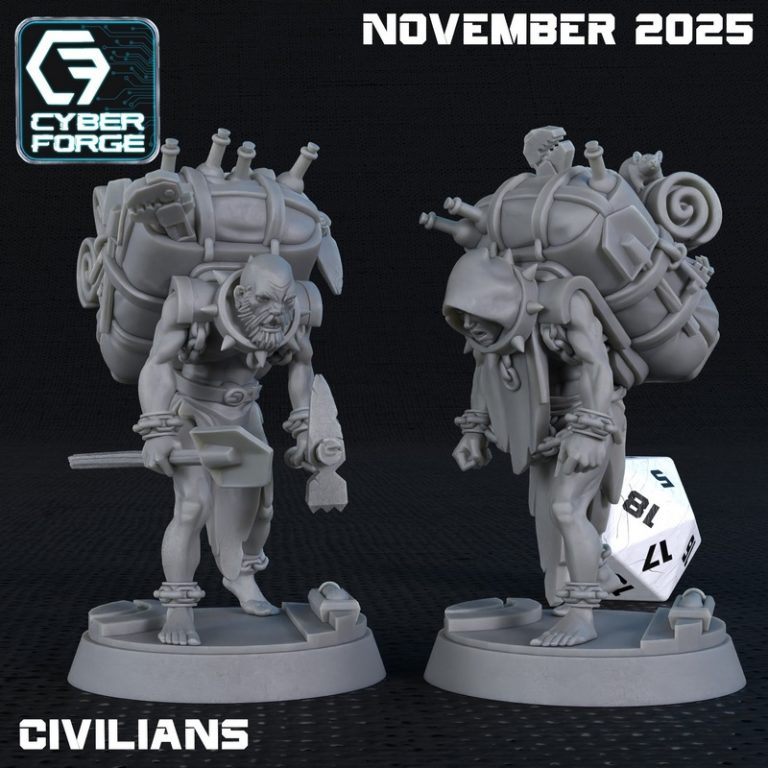 Desire FX 3d models | Cyber Forge Miniatures – November 2025 – 3D Print ...