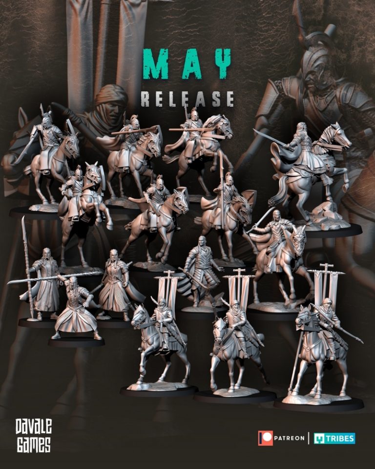 Desire FX 3d models | Davale – May 2022 – Elves High King and Knights ...