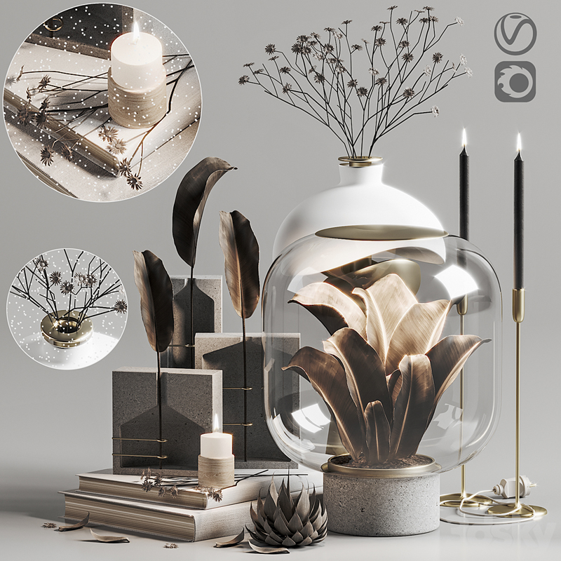 Desire FX 3d models | Decoration Set 005 Nebl Ghost Collection Spring ...