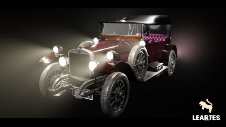 Desire FX 3d models | Driveable Classic Car / Vehicle (Rigged ...