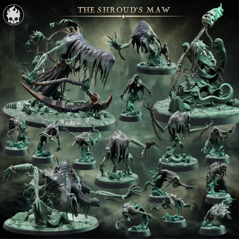 Desire FX 3d models | Fleshcraft Studio – The Shroud’s Maw – 3D Print Model