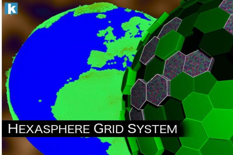 Desire FX 3d models | Hexasphere Grid System – Unity