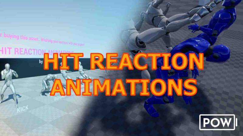 Desire FX 3d models | Hit Reaction Animations – Unreal Engine