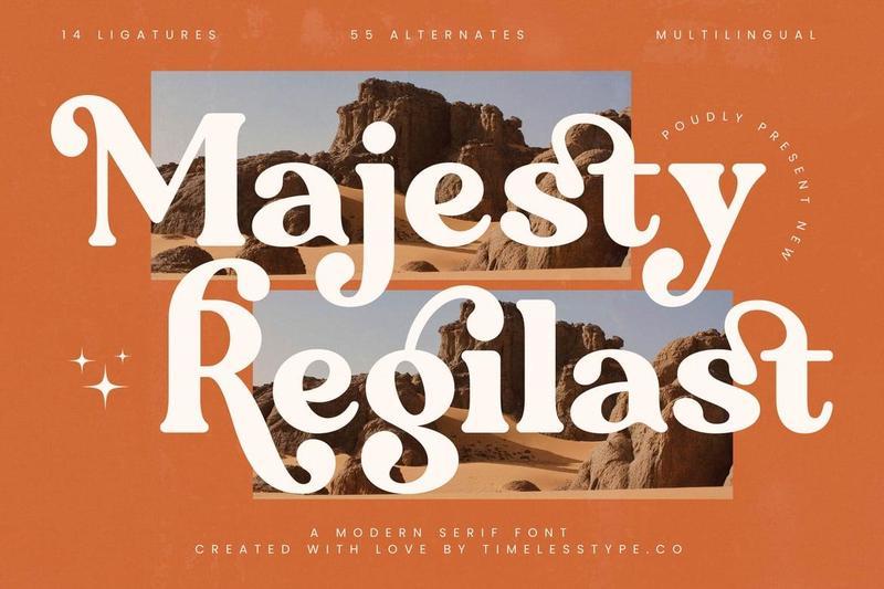 Desire FX 3d models | Majesty Regilast – Modern Serif Font KGYMQUR