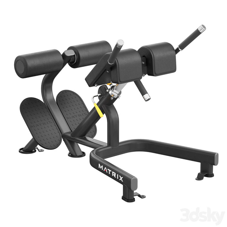 Desire FX 3d models | Magnum Back Extension Bench – 3D Model