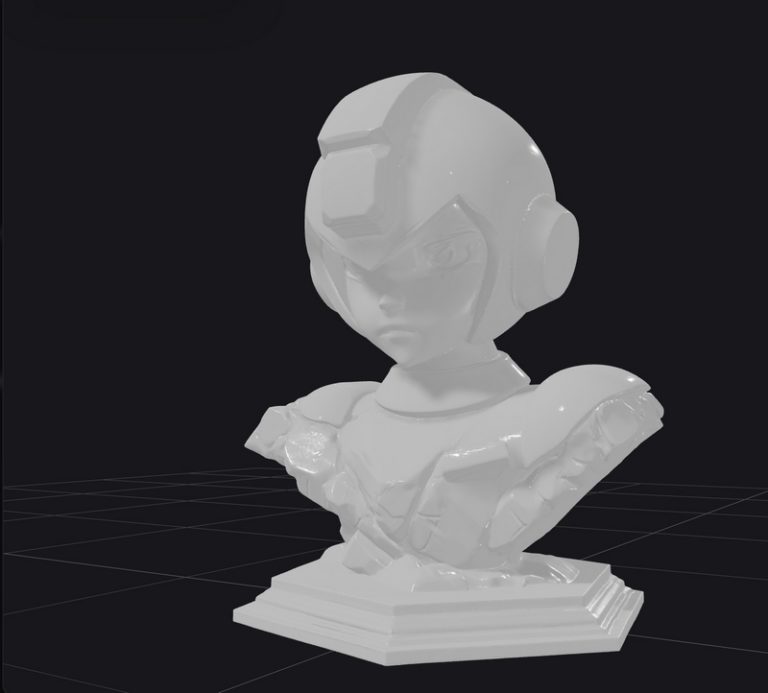 Desire FX 3d models | Mega Man Bust – 3D Print Model