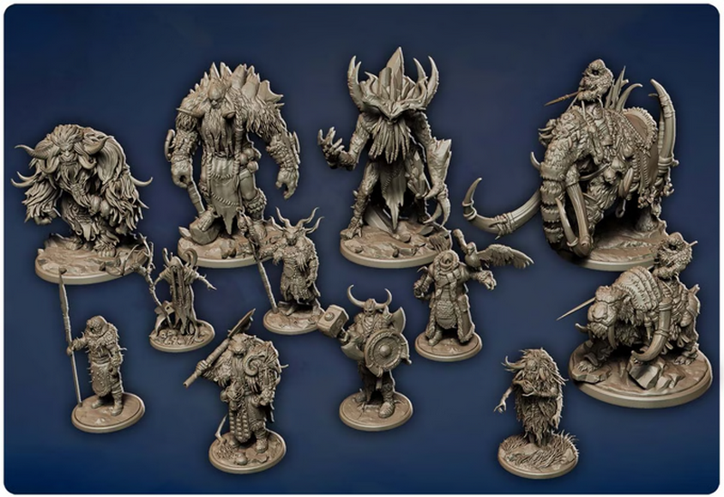 Desire FX 3d models | Monolith Arts – Arctic Tribes – 3D Print Model