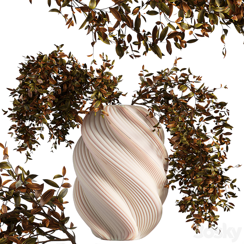 Desire FX 3d models | Plants bouquet vase 05 – 3D Model