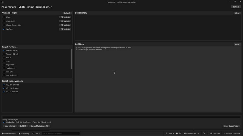 Desire FX 3d models | PluginSmith – Multi-Engine Plugin Builder – Unreal Engine