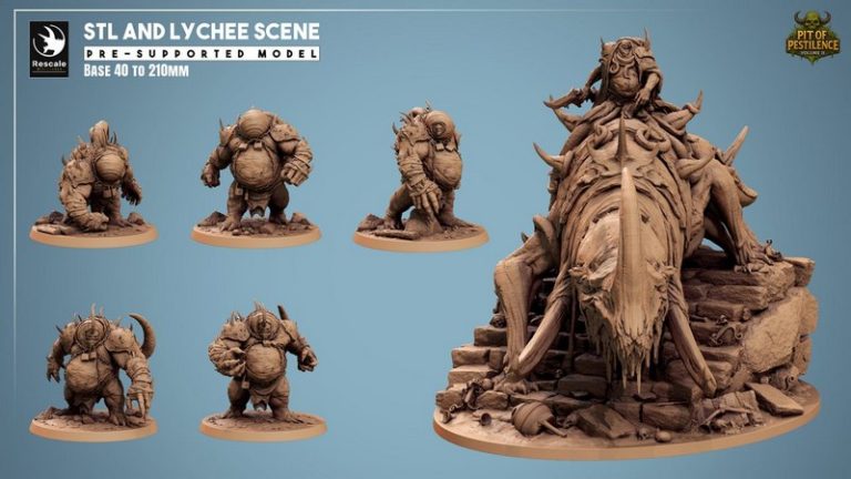 Desire FX 3d models | Rescale Miniatures – Pit of Pestilence Volume II ...