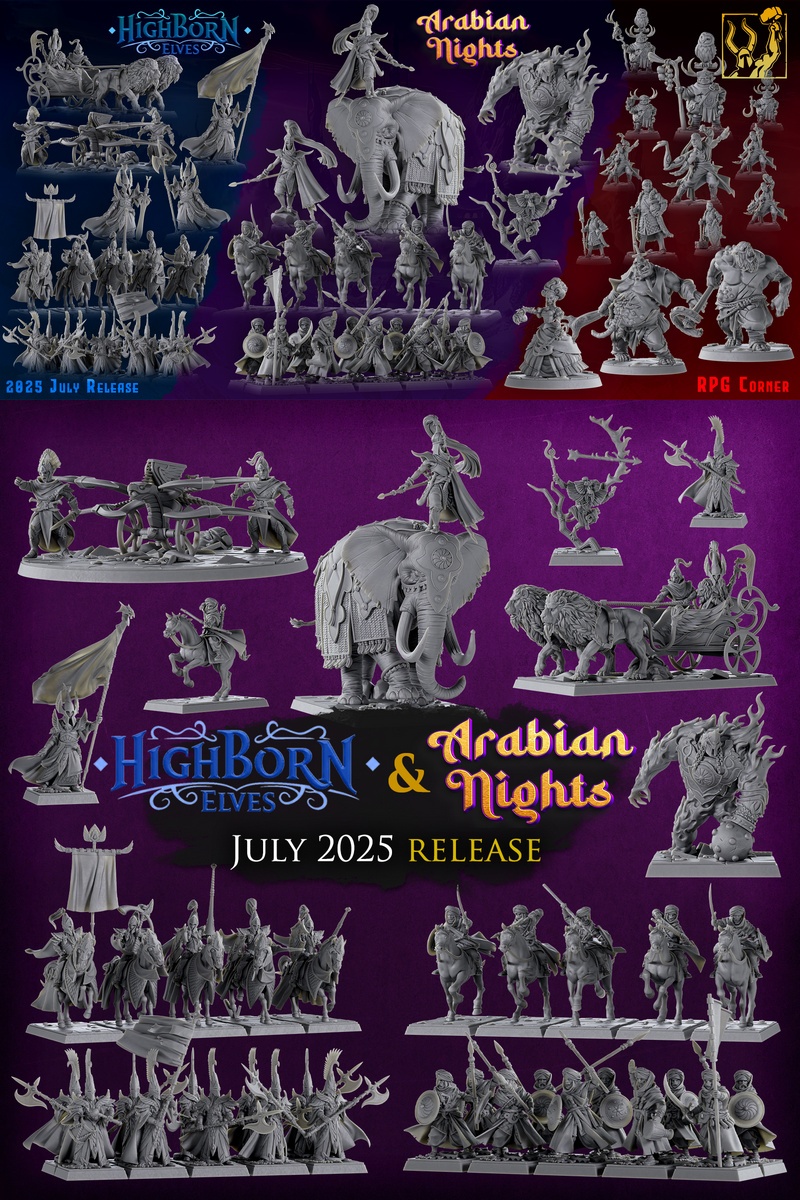 Desire FX 3d models | Titan Forge Miniatures – July 2025 – Highborn ...