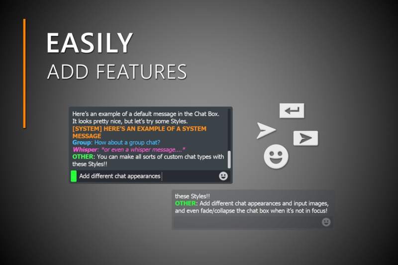 Desire FX 3d models | Ultimate Chat Box – Unreal Engine