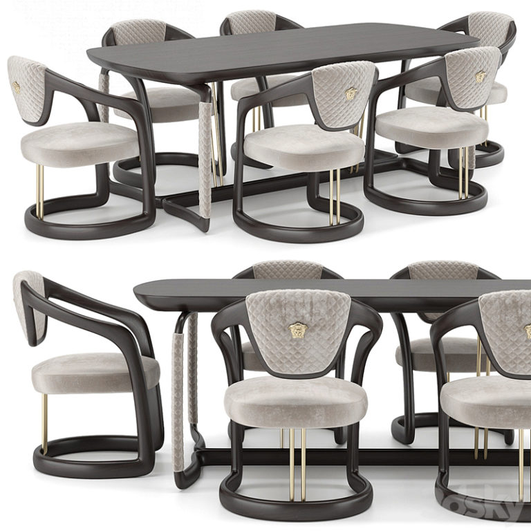 Desire FX 3d models | Versace Home Chair Table 3D Model