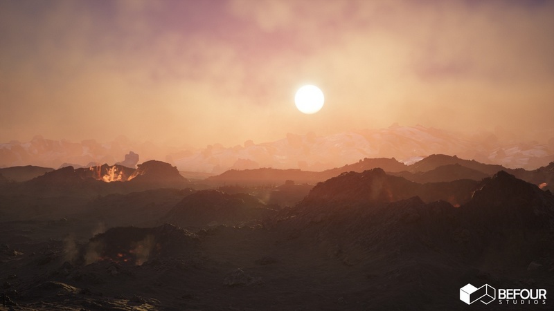 Desire FX 3d models | Volcano Land Environment – Unreal Engine