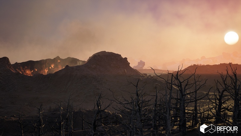 Desire FX 3d models | Volcano Land Environment – Unreal Engine