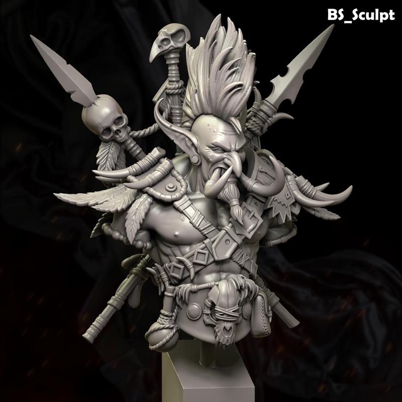 Desire FX 3d models | BS-Sculpt Bulat – Master of the Shadows Bust – 3D ...