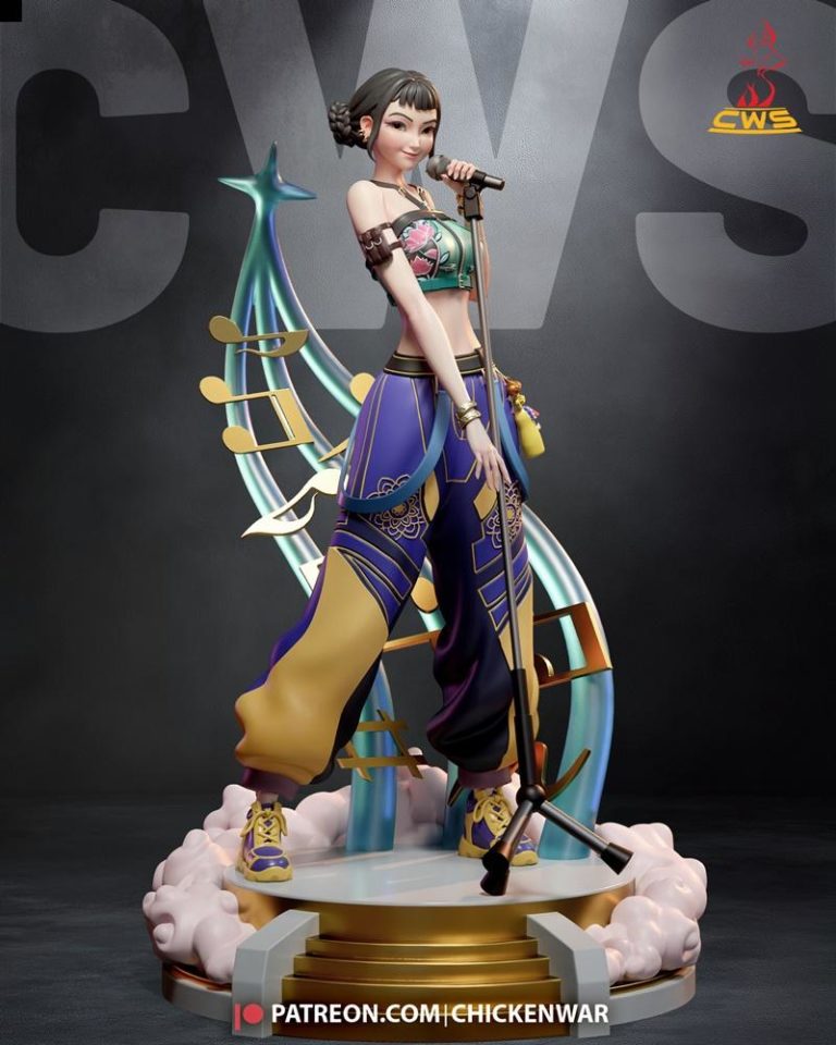 Desire FX 3d models | CW Studio – K-POP Demon Hunters – Zoey – 3D Print ...