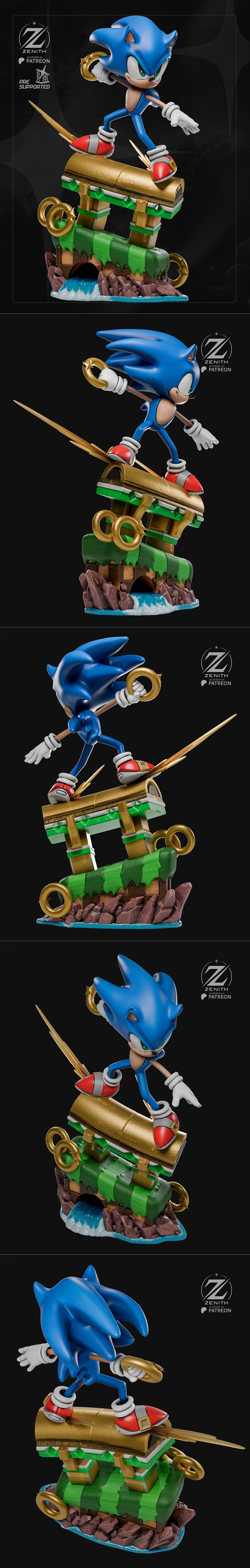 Desire FX 3d models | Zenith Studios – Sonic – 3D Print Model STL