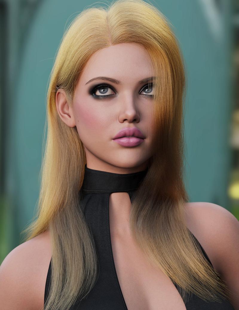 Desire FX 3d models | dForce Strand-Based Long Glamorous Style Hair for ...