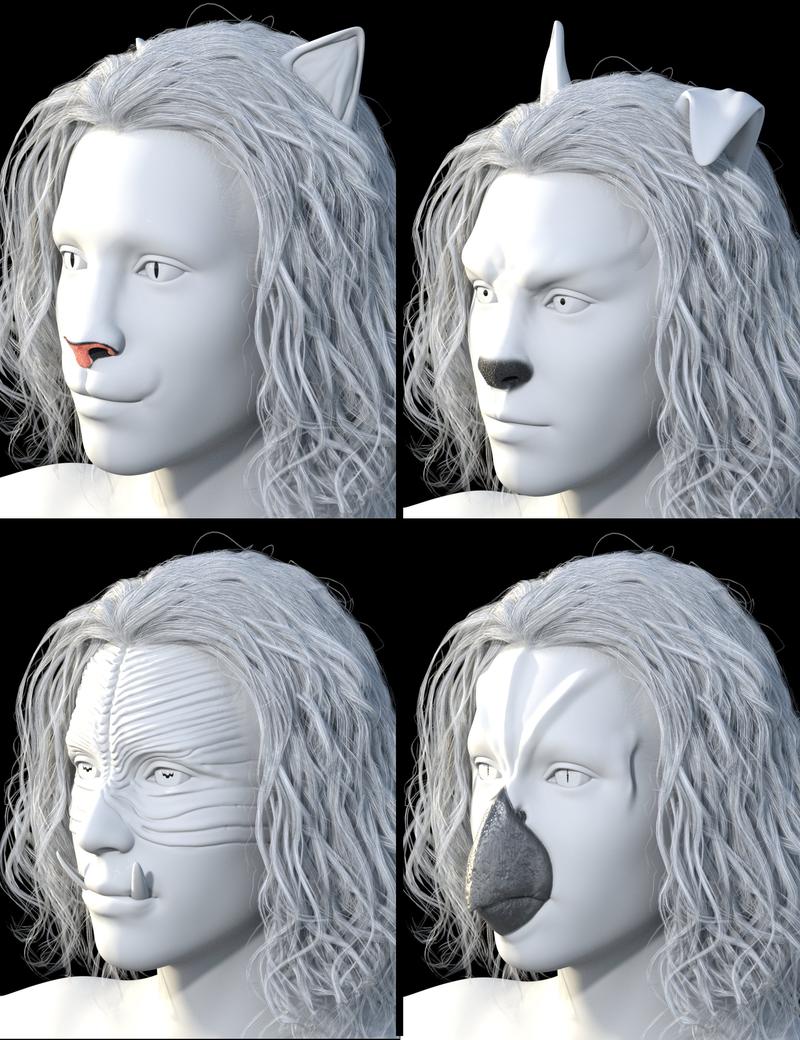 Desire FX 3d models | SY Creature Features Genesis 9