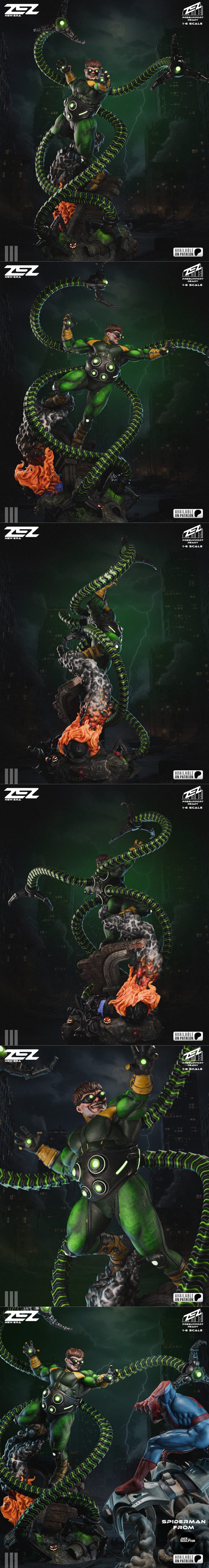 Desire FX 3d models | ZEZ Studio – Doctor Octopus – 3D Print Model STL